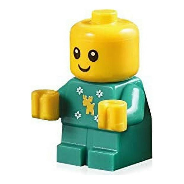 LEGO Holiday Baby Minifigure (with Moose and Snowflakes Onsie) 10263 ...
