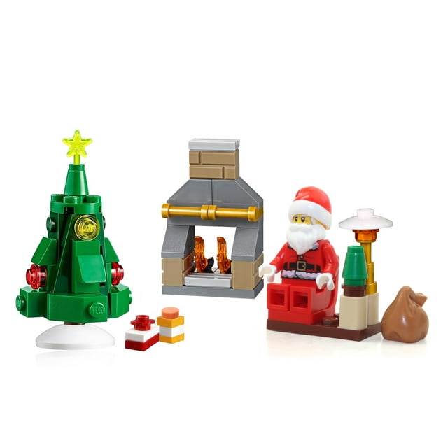 LEGO Holiday Mini Build Set - Xmas Countdown Calendar with Living Room ...