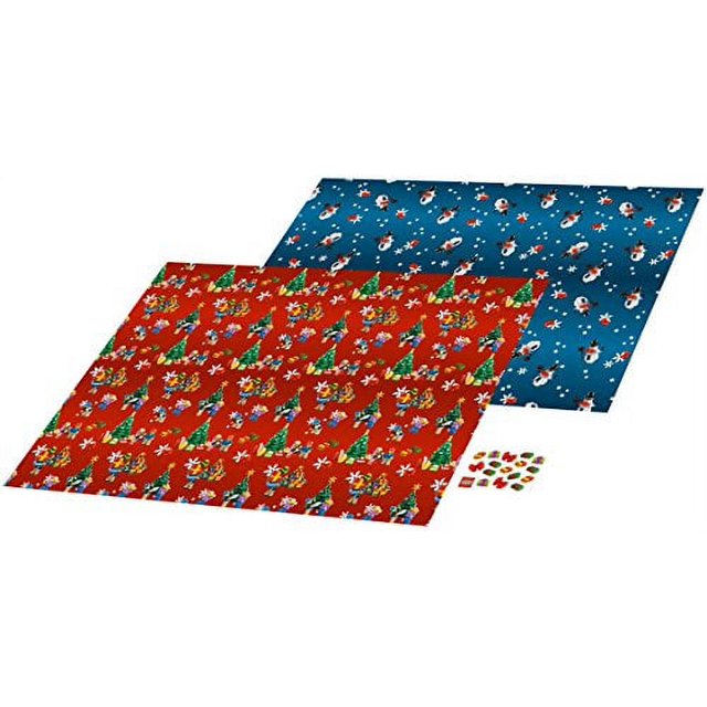 LEGO Holiday Wrapping Paper Festive design Gift Wrap Paper - Walmart.com