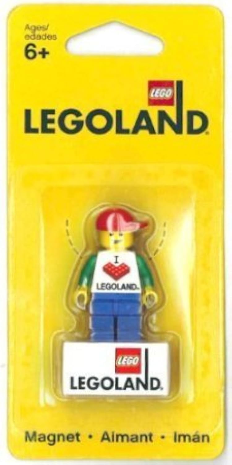 LEGO (I Love Legoland Minifigure Magnet - Walmart.com