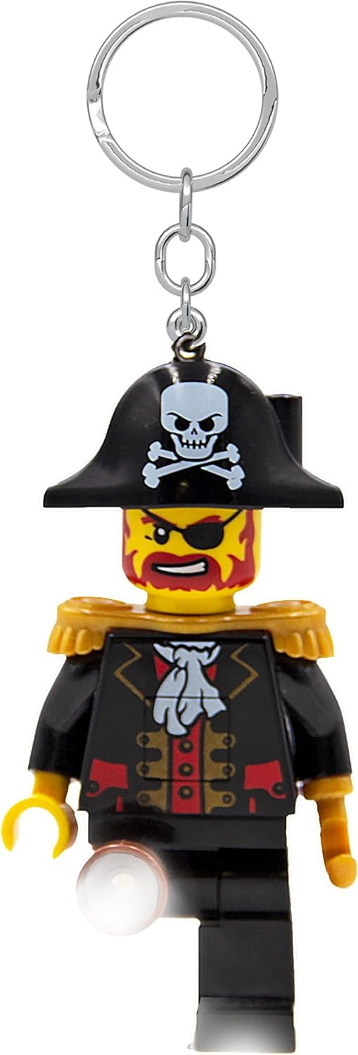 LEGO Iconic Keychain Light - Captain Brickbeard (KE23H) - Walmart.com