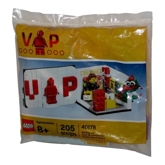 LEGO Iconic VIP Set 205 Piece Building Set 40178 - Walmart.com