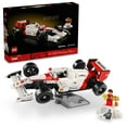 LEGO McLaren MP4/4 Model Car, Ayrton Senna Minifigure, F1 Turbocharged ...