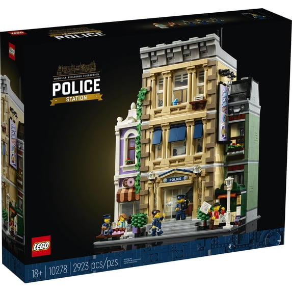 LEGO Icons Police Station 10278 Modular Building Set - Walmart.com