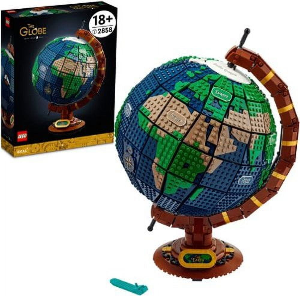 LEGO Idea Globe 21332 - Rare Collectible Building Block Toy for Kids ...