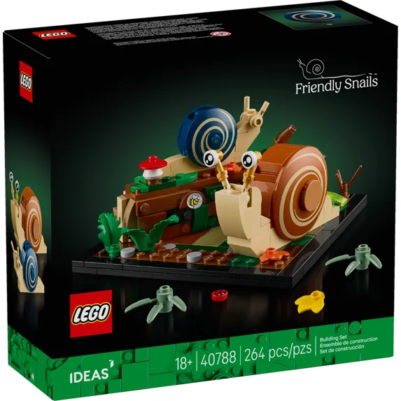 LEGO Ideas 40788 Friendly Snails 264pcs - Walmart.com