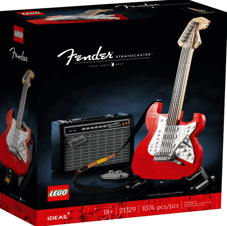 LEGO Ideas Fender Stratocaster 21329 - Walmart.com