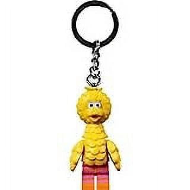 LEGO Sesame Street Big Bird Minifigure Keychain 854194, Big Bird ...