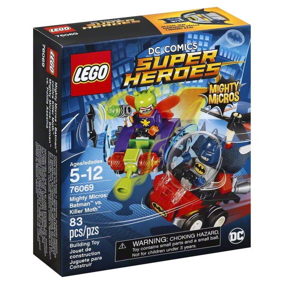 LEGO DC Super Heroes Batman vs. Killer Moth: Mighty Micros Building Kit ...