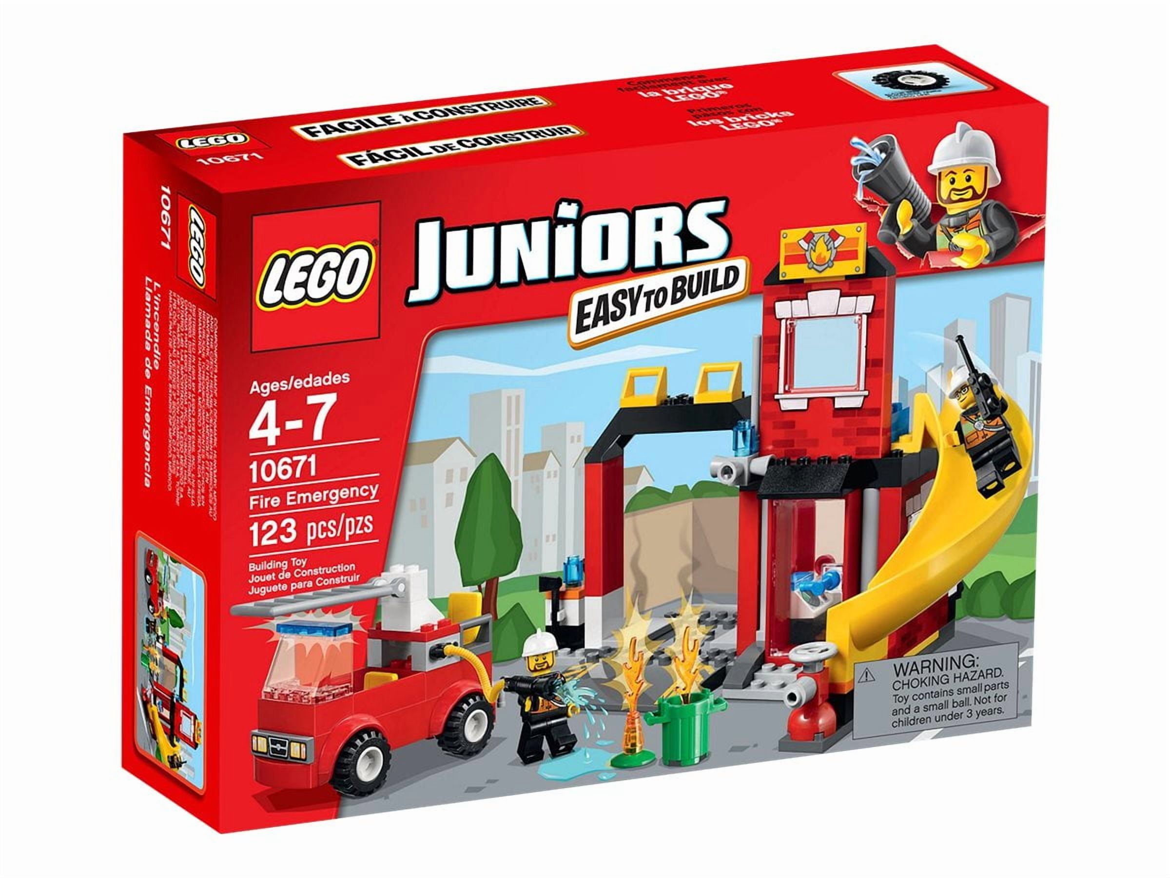 Juniors Fire Emergency Set LEGO 10671 - Walmart.com