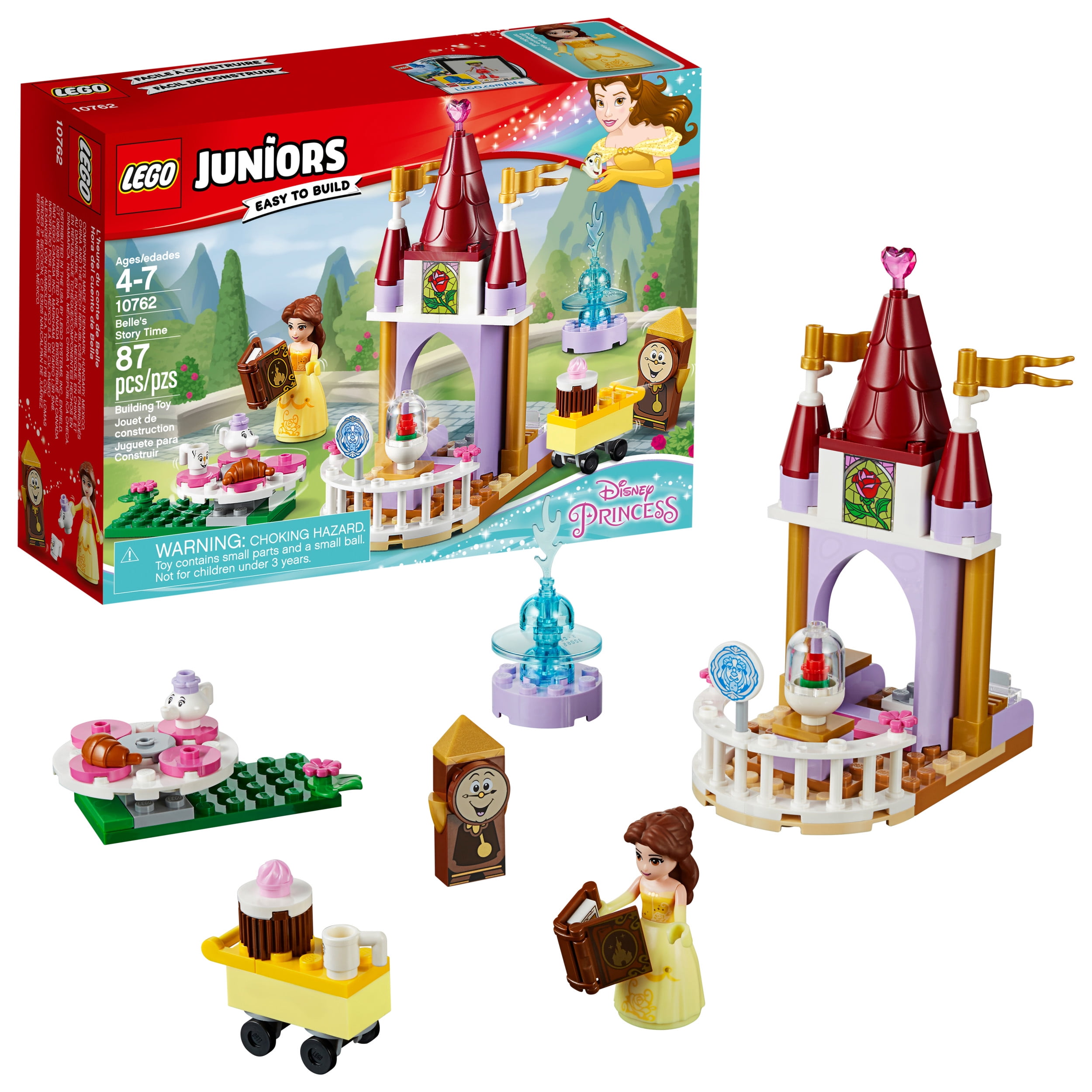 LEGO Juniors Belle's Story Time 10762 Building Set (87 Pieces ...