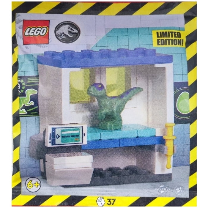 LEGO Jurassic World Baby Raptor with DNA Lab Cabinet - Walmart.com