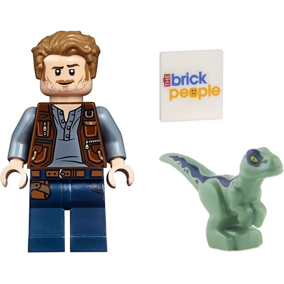 LEGO Jurassic World Fallen Kingdom Owen Grady Building Set, Blue ...