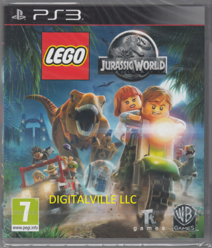 LEGO Jurassic World PS3 Sony PlayStation 3 Brand New Factory Sealed ...