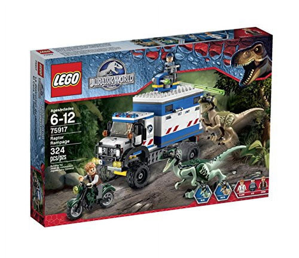 LEGO Jurassic World Raptor Rampage 75917 Building Kit - Walmart.com