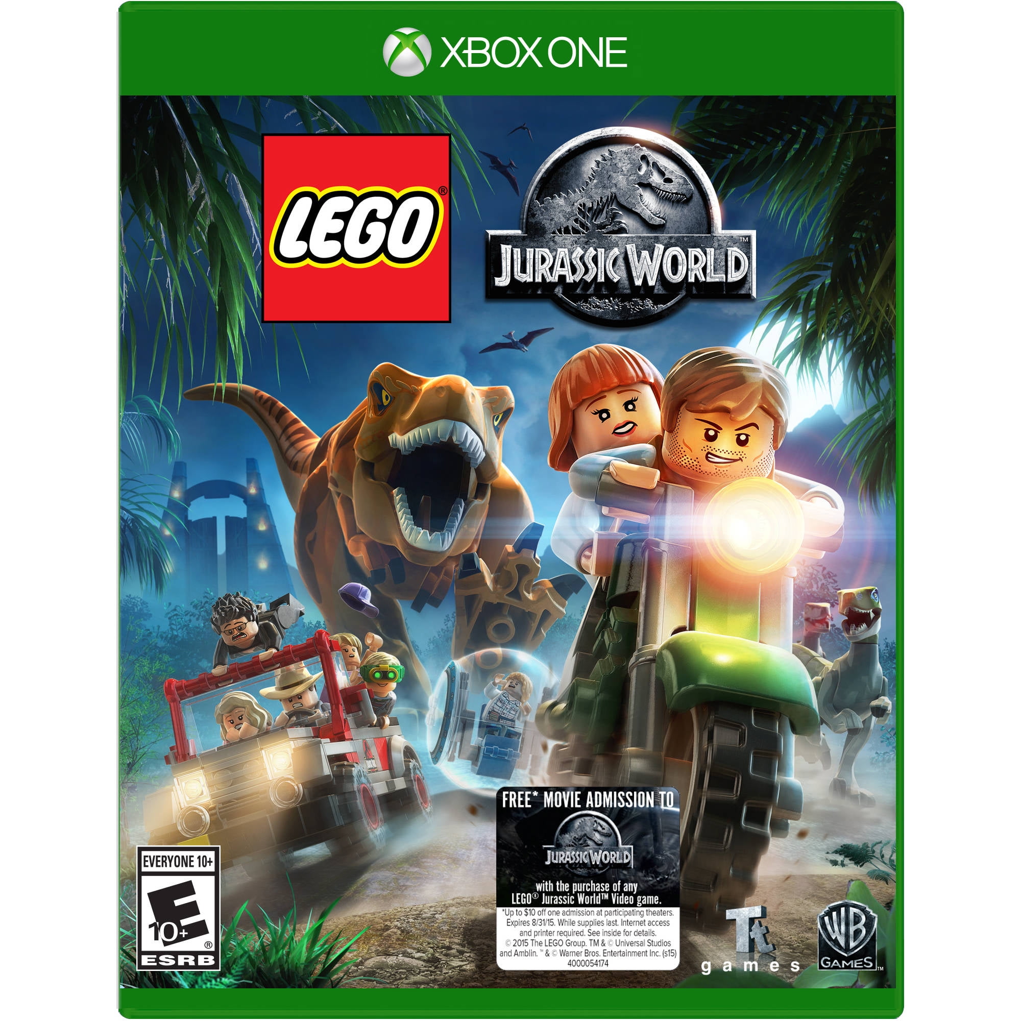 LEGO Jurassic World - Xbox One Standard Edition - Walmart.com