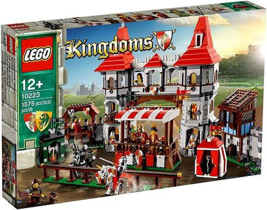 LEGO Kingdoms Joust 10223, Medieval Battle Set with 9 Minifigures, 1575 ...