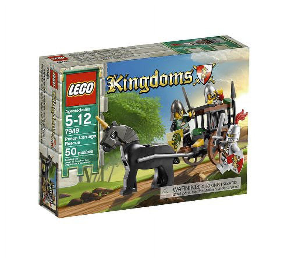 LEGO Kingdoms Prison Carriage Rescue 7949 - Walmart.com