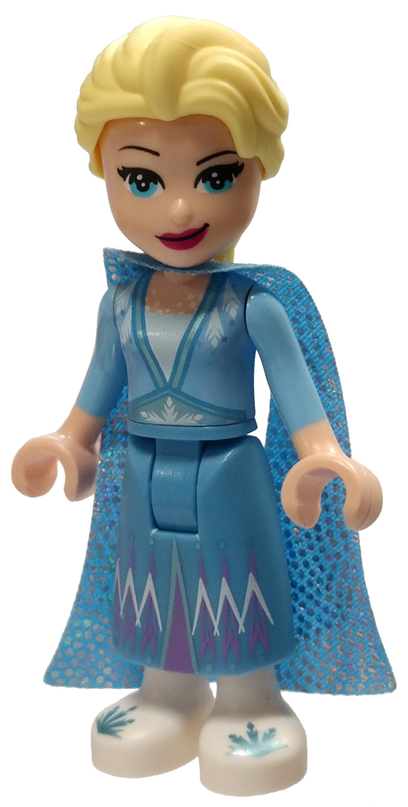 LEGO LEGO Frozen 2 Elsa Minifigure [Glitter Cape with Two Tails] [No ...