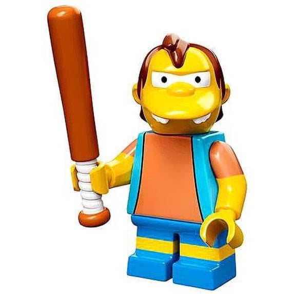 LEGO Simpsons Nelson Muntz Minifigure, Includes Base - Walmart.com