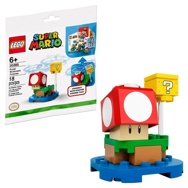 LEGO Leaf Super Mario Block Set for Preschool Classrooms - Walmart ...