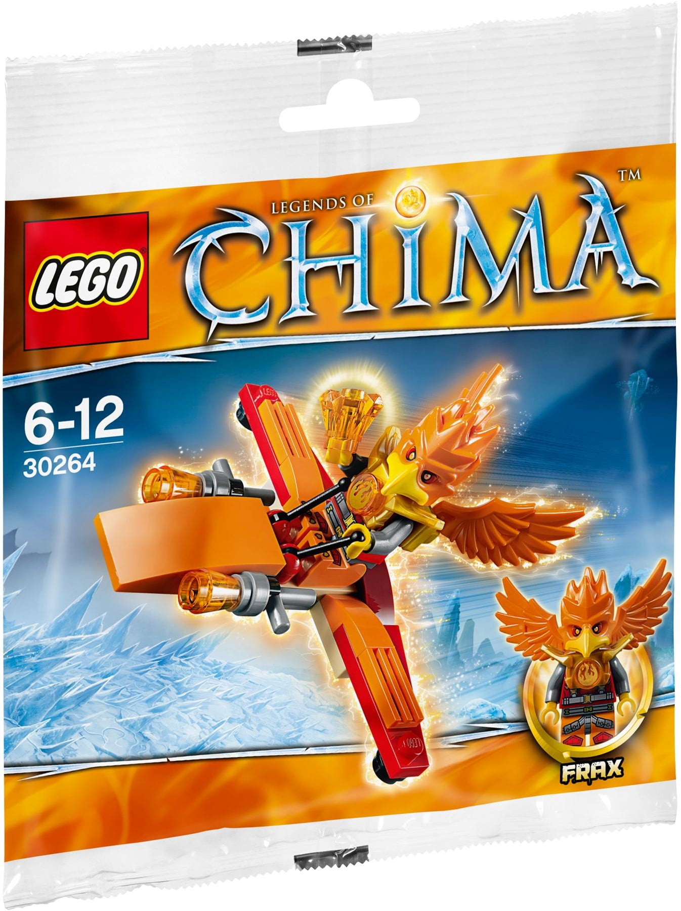 LEGO Legends of Chima 30264 Frax's Phoenix Flyer with 32 Pieces ...