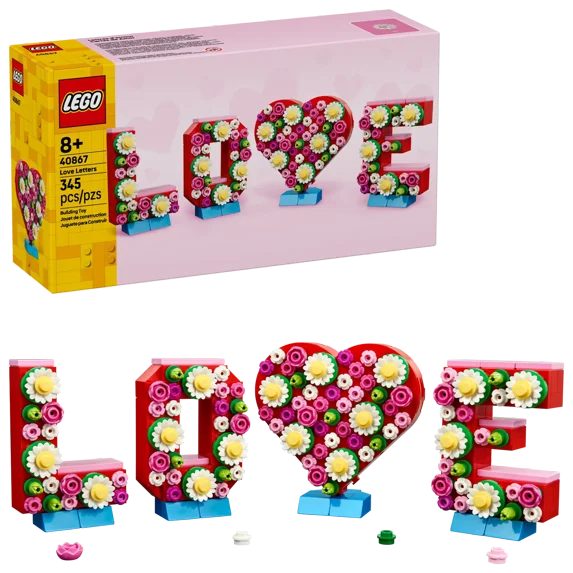 LEGO Love Letters 345pcs 40867 - Walmart.com