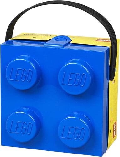 LEGO Lunchbox with Handle Bright Blue - Walmart.com