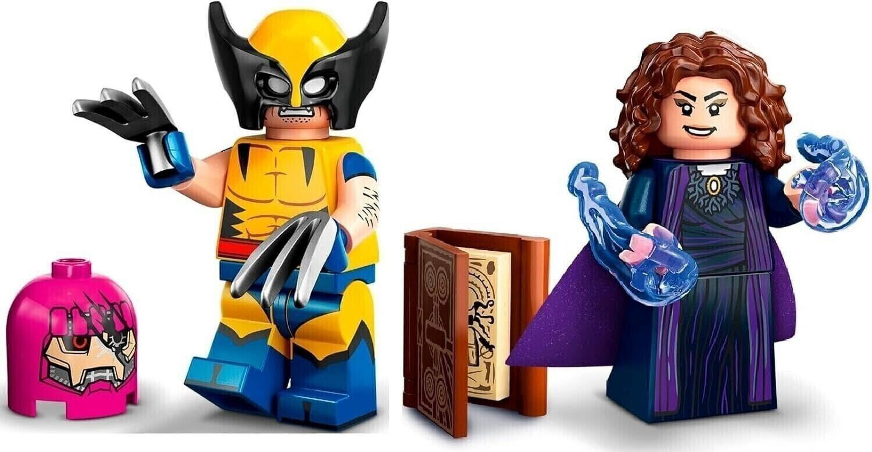 LEGO MARVEL SERIES 2 MINIFIGURE COMBO: WOLVERINE MINIFIGURE WITH AGATHA ...