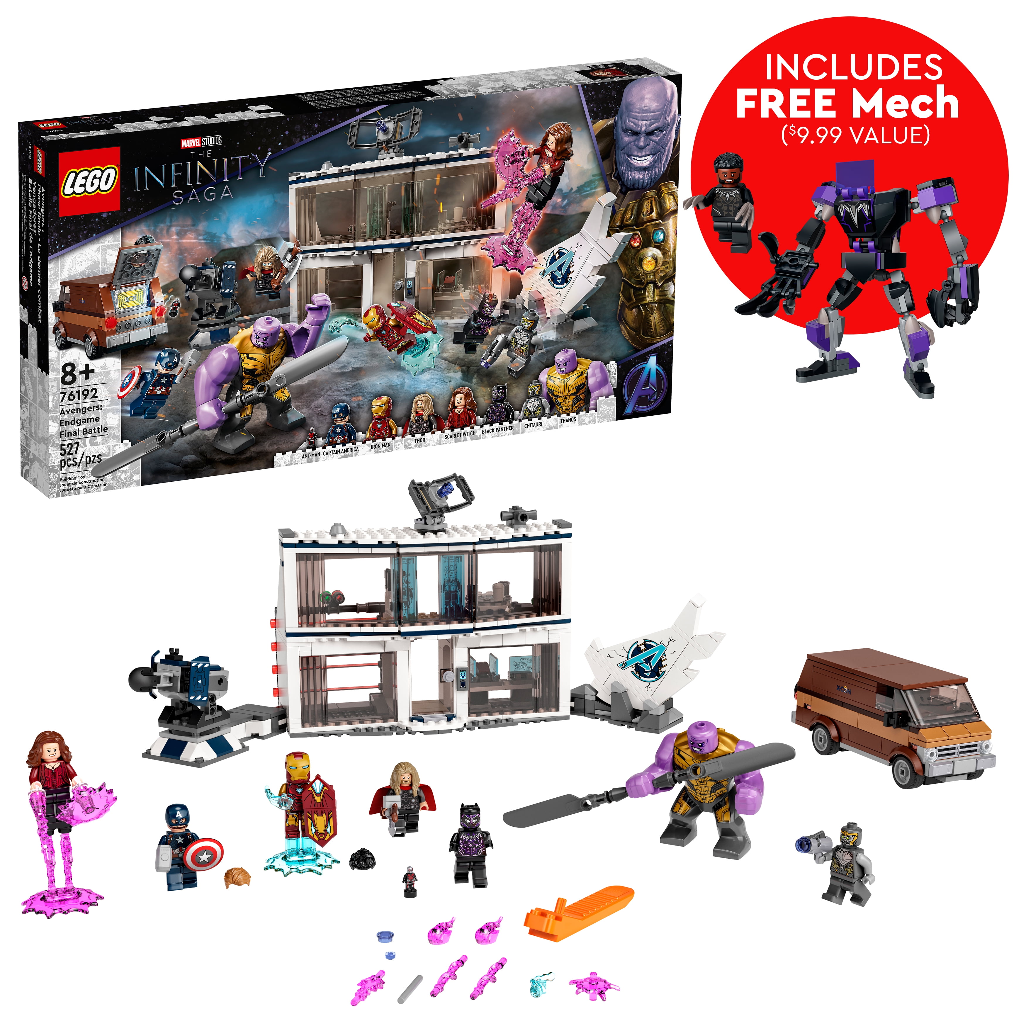 LEGO Marvel Avengers: Endgame Final Battle 76192 with Bonus LEGO Marvel ...