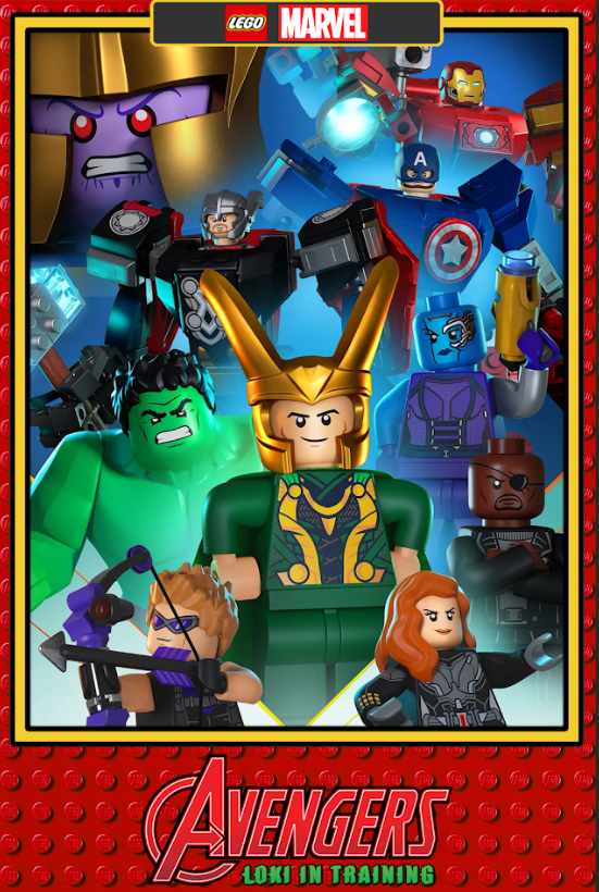 LEGO Marvel Avengers: Loki in Training 2021 Movie Poster 24x36 - Marvel ...