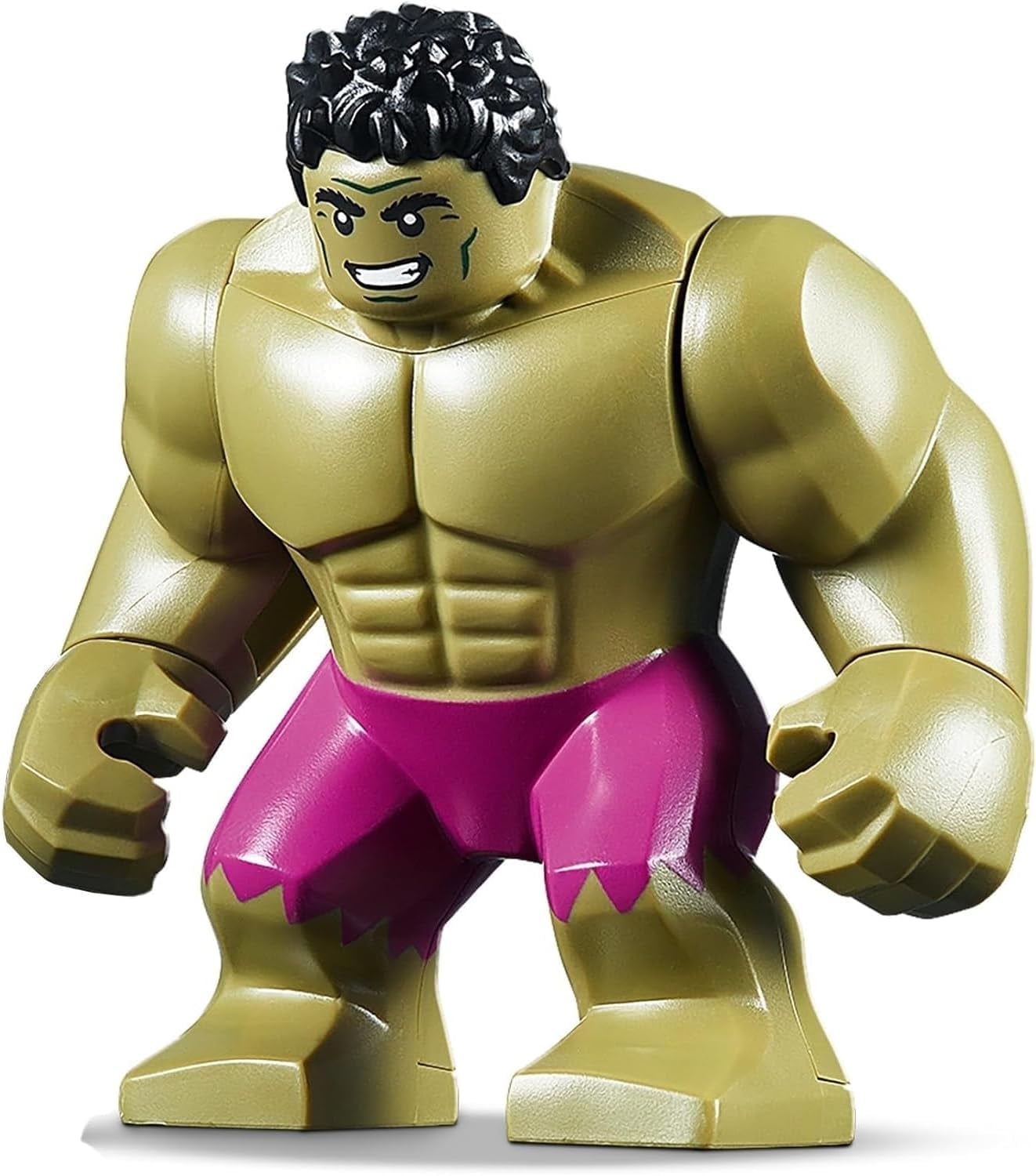 LEGO Marvel Avengers Super Heroes Minifigure - Hulk (with Magenta Pants ...