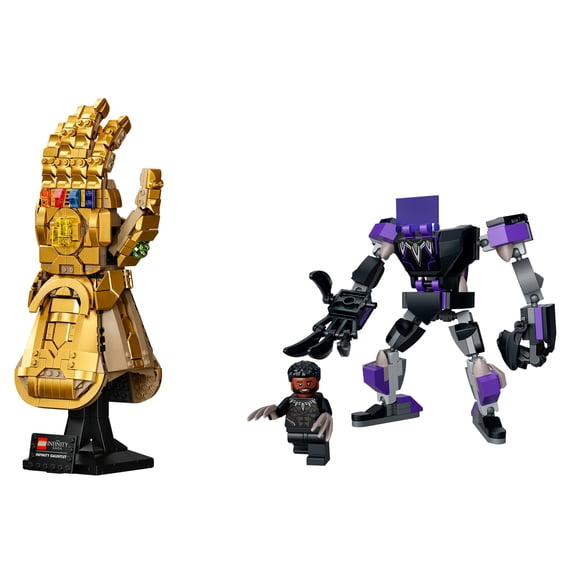 LEGO Marvel Infinity Gauntlet 76191 with Bonus LEGO Marvel Black ...