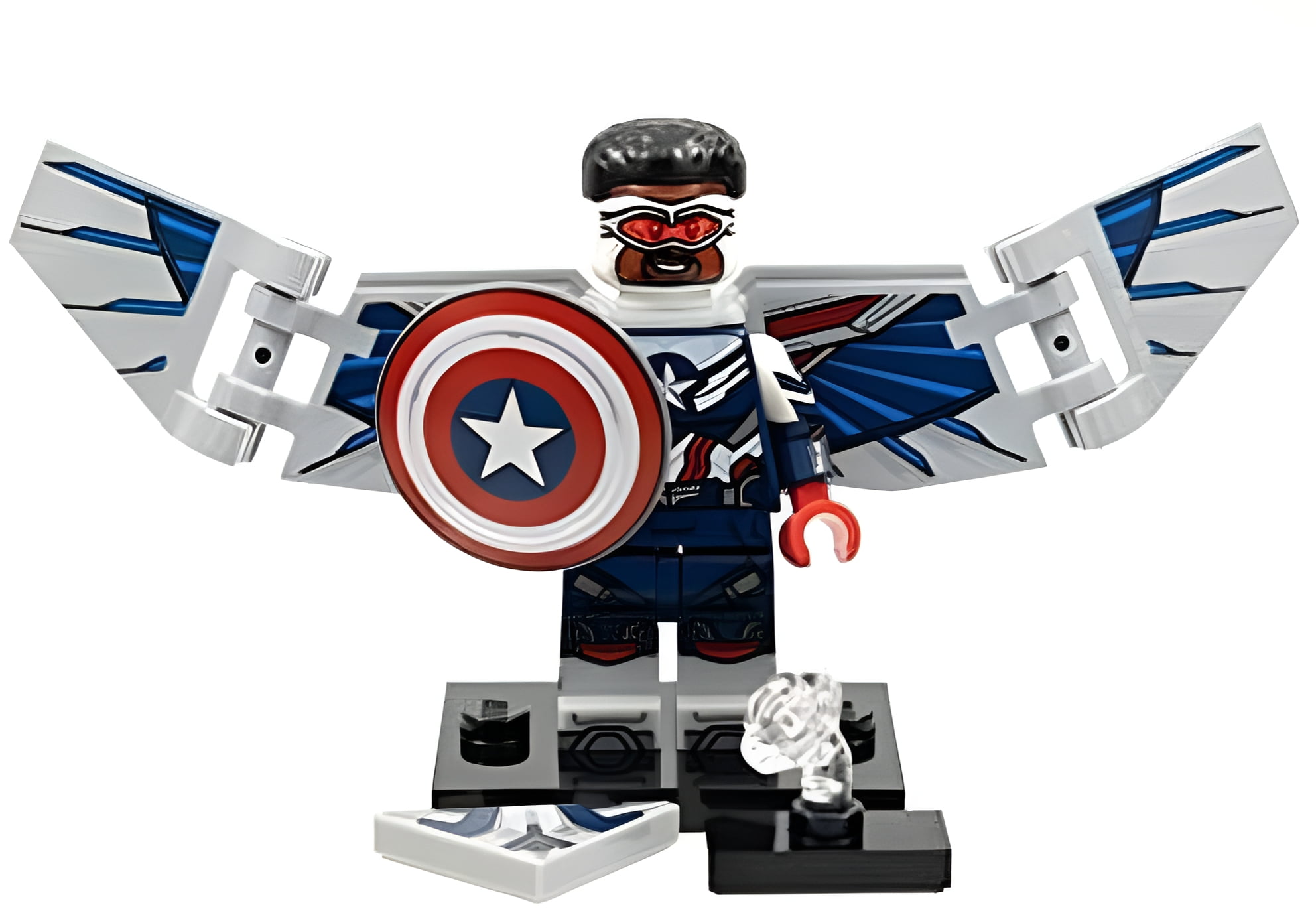 LEGO Marvel Series 1 Collectible Minifigure - 2021 Sealed Captain ...