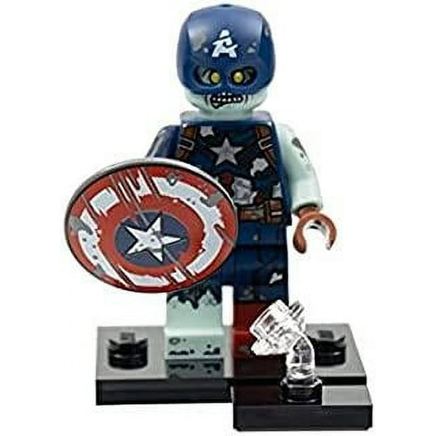 LEGO Marvel Series Zombie Captain America Minifigure 71031 (SEALED) - Walmart Business Supplies