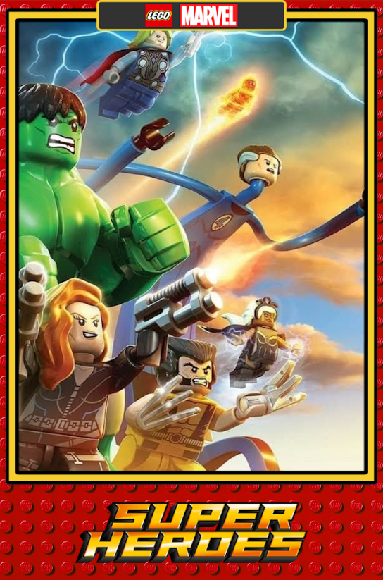 LEGO Marvel Super Heroes 2012 Poster 24x36 - Marvel Universe, Iconic ...
