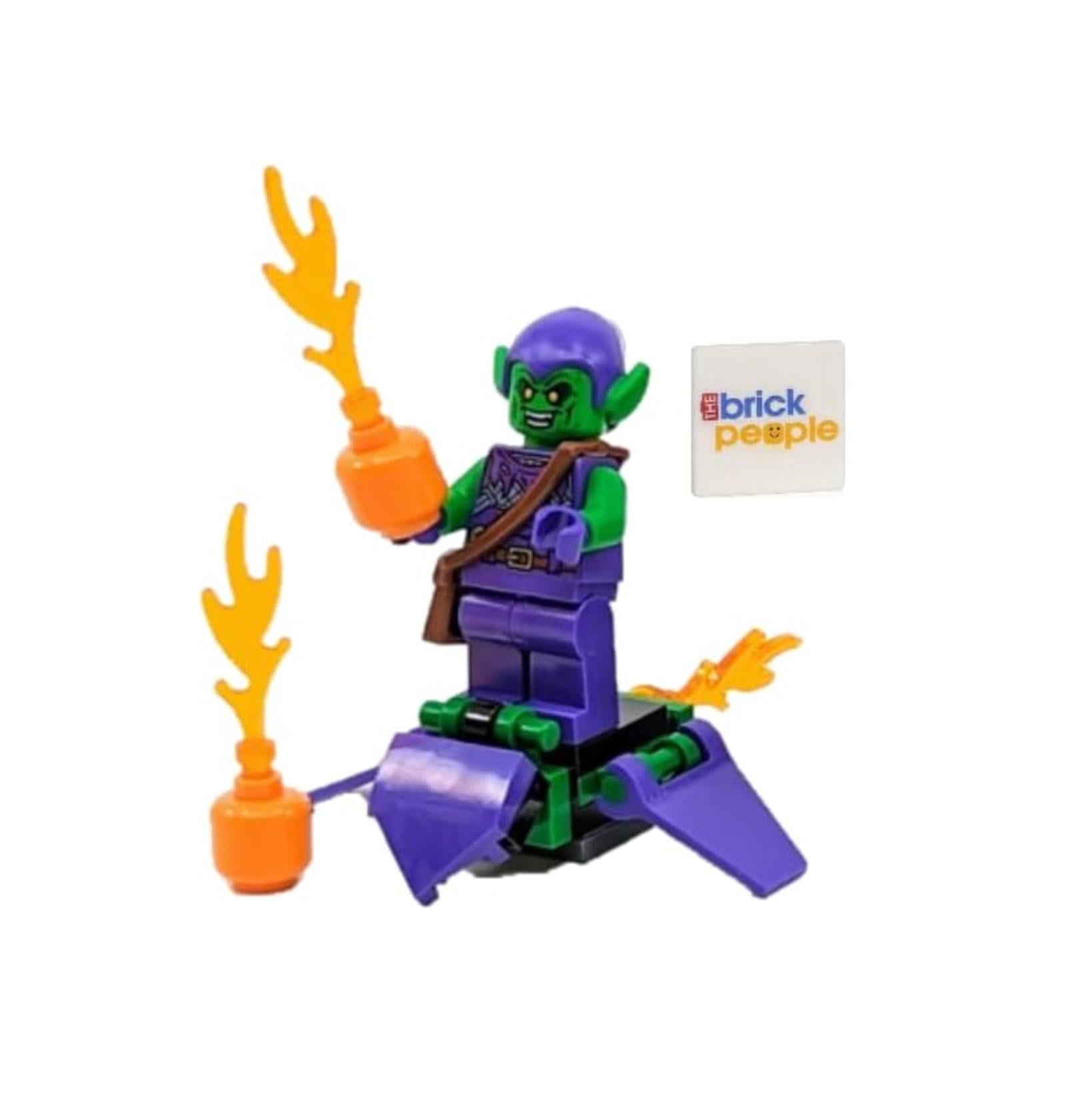 LEGO Marvel Superheroes: Green Goblin Minifigure with Glider and ...