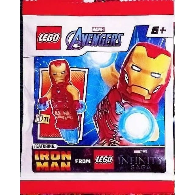 LEGO Marvel Superheroes Iron Man MK85 Minifigure - Walmart.com