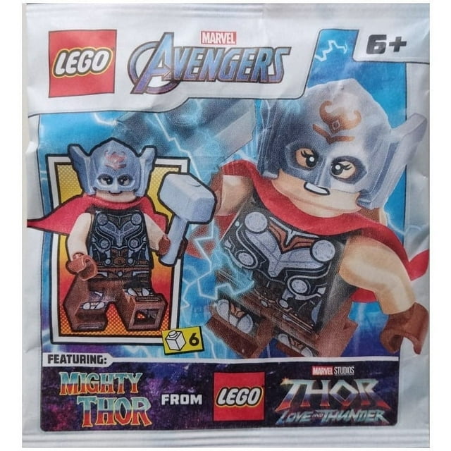 LEGO Marvel Superheroes Mighty Thor Jane Foster Minifigure - Walmart.com