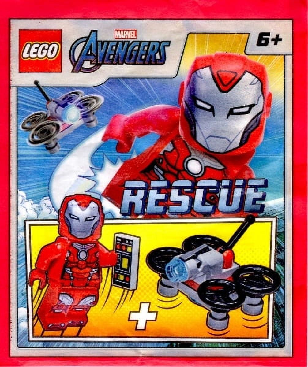 LEGO Marvel Superheroes Rescue Minifigure with Drone - Walmart.com