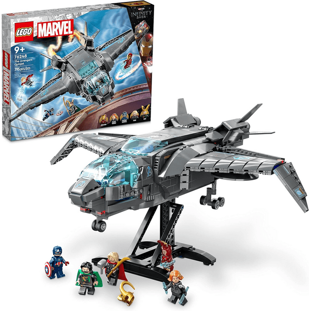 LEGO Marvel The Avengers Quinjet 76248 Building Set – 795 Pieces ...