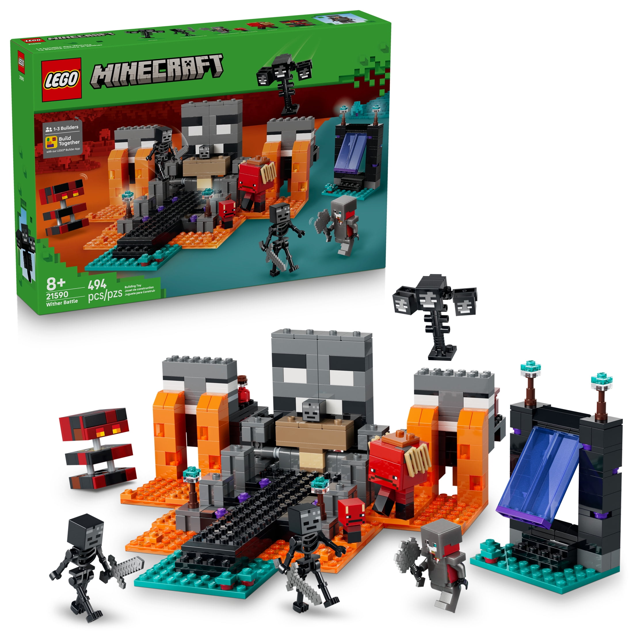 LEGO Minecraft Wither Set | Early childhood STEM - Walmart Business ...