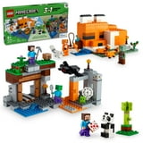 LEGO Minecraft Gift Set, 3 Imaginative Building Sets in 1 Box, Video ...