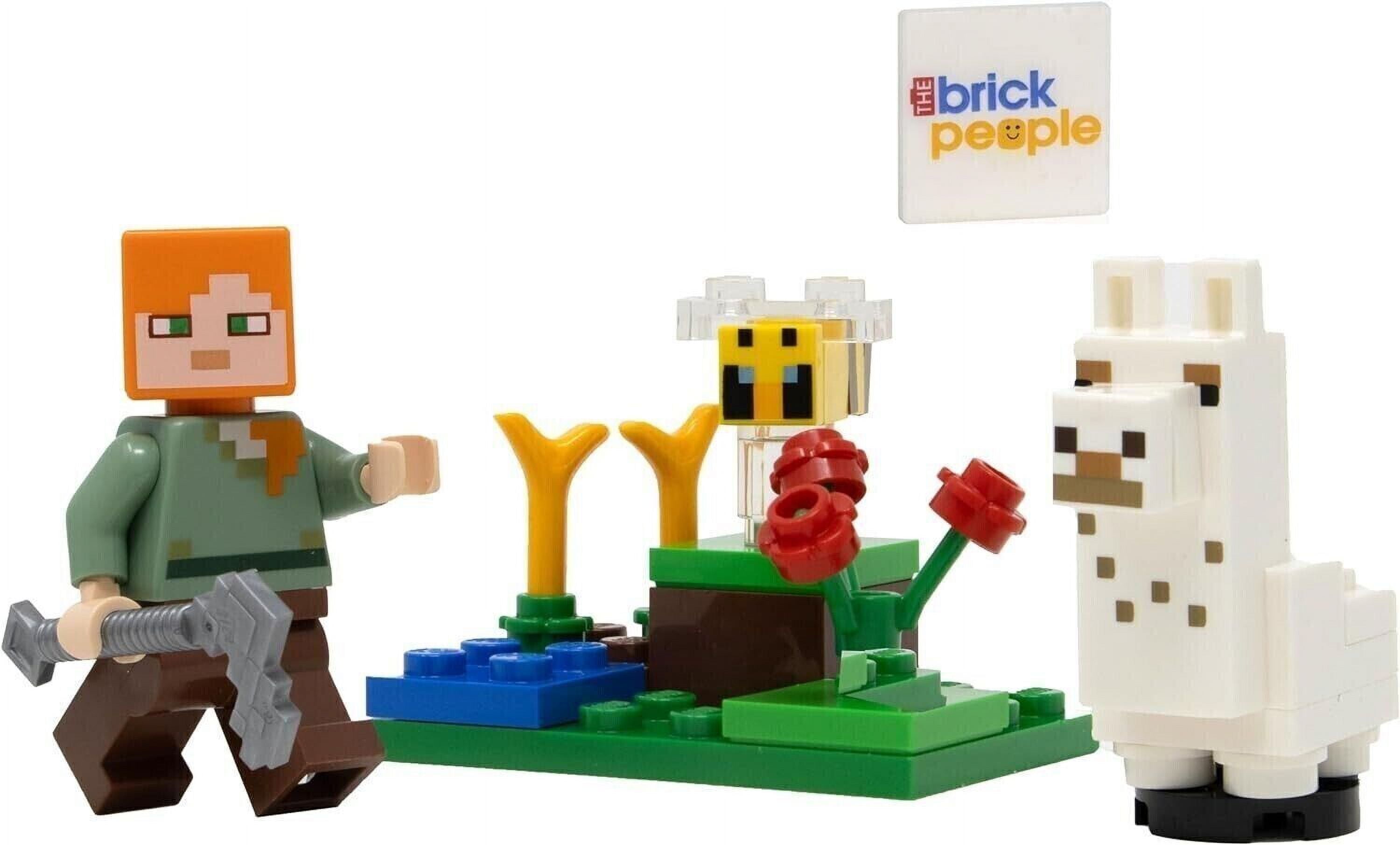 LEGO Minecraft Alex Minifigure Building Blocks Sets, 0.705 oz - Walmart.com