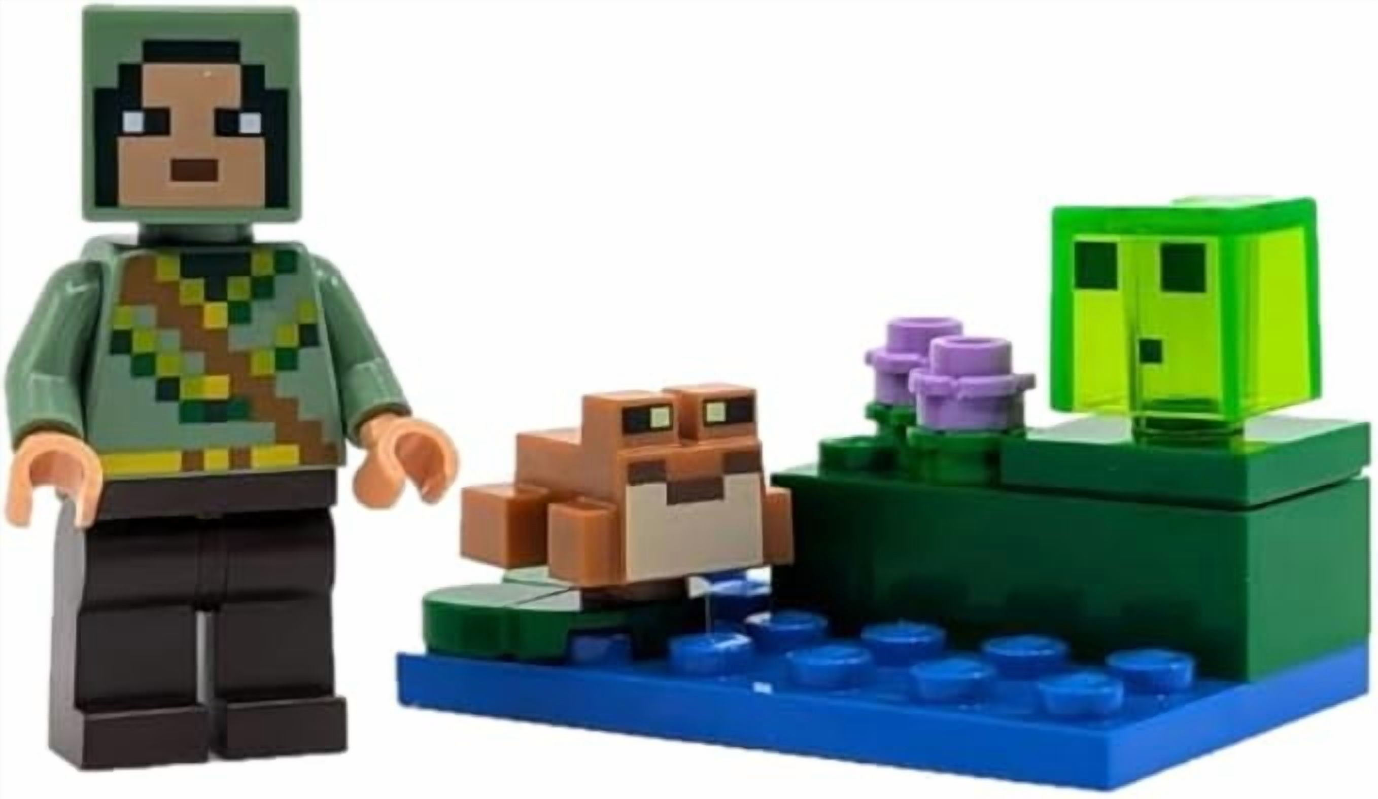 LEGO Minecraft: Arbalest Knight Minifigure with Frog and Slime - Ages 6 ...