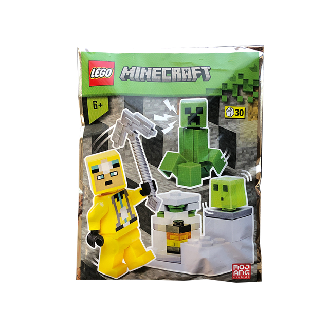 LEGO Minecraft Cave Explorer and Creeper Mini-Set - Walmart.com