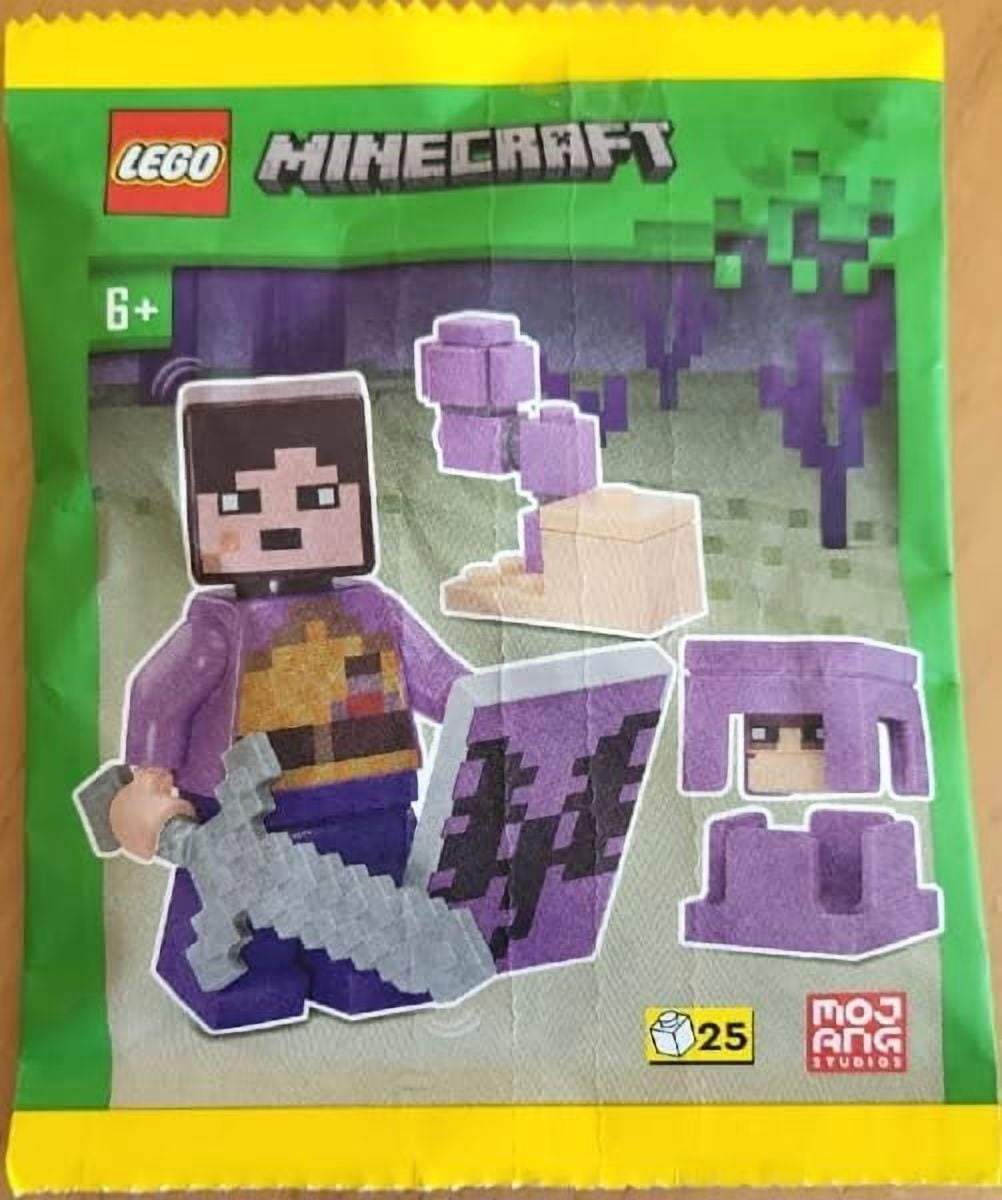 LEGO Minecraft: End Warrior with Shulker and Chorus Plant - Ages 6 ...