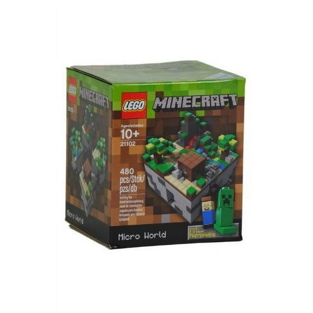 LEGO Minecraft, Micro World 21102 - Walmart.com