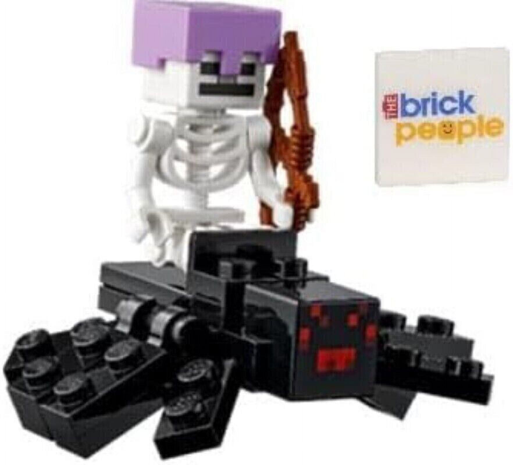 LEGO Minecraft: Spider Minifigure and Skeleton (Ages 6+) - Walmart.com