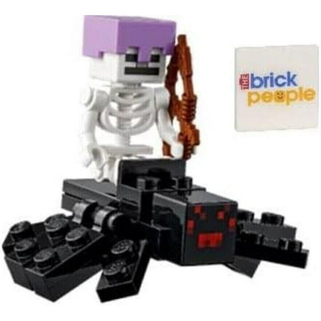 LEGO Minecraft: Spider Minifigure and Skeleton (Ages 6+) - Walmart.com